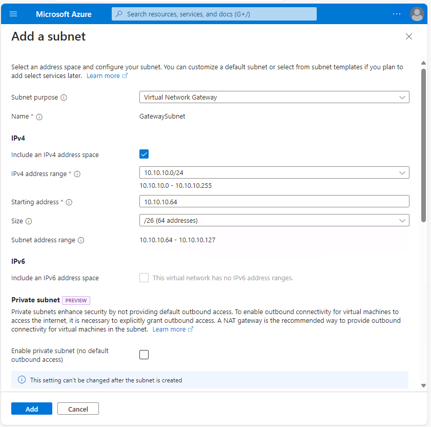 Getting Started with an Azure Site-to-Site VPN